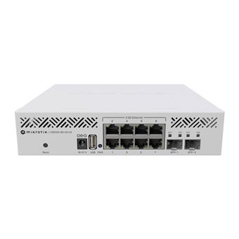 Cloud Router Switch - MIKROTIK - CRS310-8G+2S+IN - 8x 2.5 GbE Ports ...