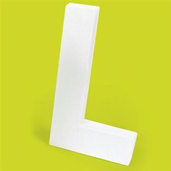 Lettre en carton L - Décoration des murs - Achat & prix | fnac