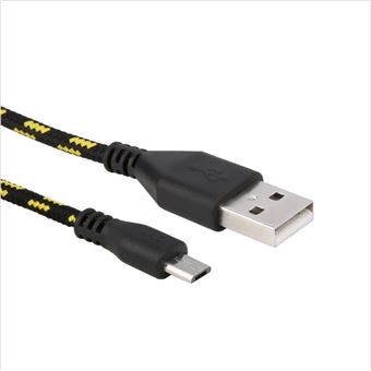 Cable Tresse 1m pour ALCATEL 1 Smartphone Android Chargeur Connecteur ...