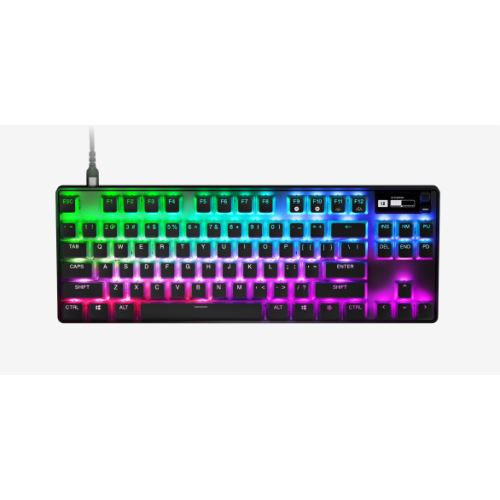 Clavier SteelSeries Apex Pro 64857 Filaire QWERTY US RVB Noir - Clavier ...