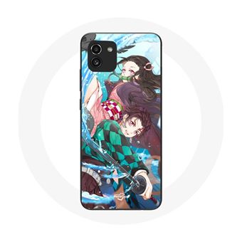 Coque pour Samsung Galaxy A03 Tanjiro et Nezuko Demon Slayer Kimetsu no ...