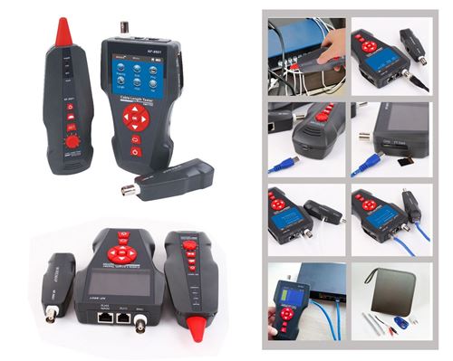 KALEA-INFORMATIQUE Testeur Professionnel pour câble réseau RJ45 RJ11 ...