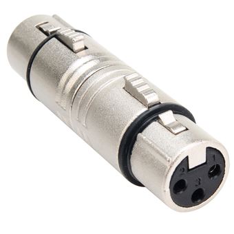 Pronomic AD-XFXF adaptateur XLR femelle. / XLR femelle. - Câble et ...