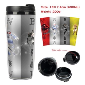 Mug de voyage STACK isotherme en plastique portable - couvercle à vis ...