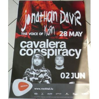 Jonathan Davis - KORN - 60x80 cm - AFFICHE / POSTER - Achat & prix | fnac