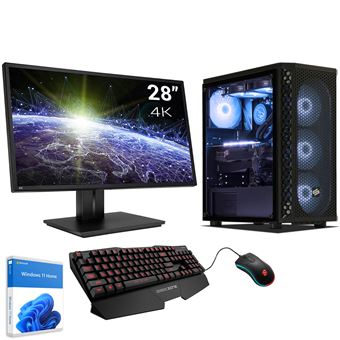 Sedatech Pack PC Gamer Advanced Watercooling Tower ATX • AMD Ryzen 7 5700X • RTX4070 • 16Go RAM ...
