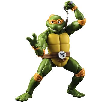 S.h.figuarts Teenage Mutant Ninja Turtles Michelangelo Painted Pvc ...
