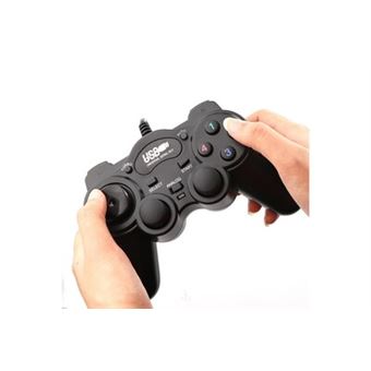 Manette avec fil pour mac et pc usb gamer jeux video joystick precision ...