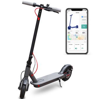 LADPED LP80 Trottinette électrique pliant Scooter - 350W - Noir ...