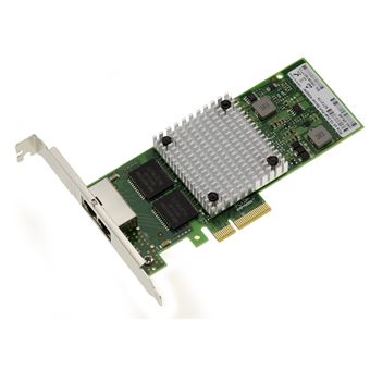 KALEA-INFORMATIQUE Carte réseau 2 Ports LAN Gigabit Ethernet RJ45 1G sur port PCIe x4 avec ...