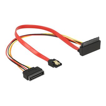Delock - Câble SATA - Serial ATA 150/300/600 - SATA, alimentation SATA ...