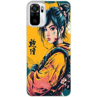 Coque Taperso pour Redmi Note 10 4G et 10S avec motif anime girl facon ...