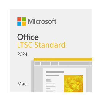 Microsoft Office 2024 LTSC Standard pour Mac - Licence à télécharger ...