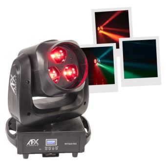 Lyre Dmx Professionnelle MY340-FXZ AFX puissante aux nombreux ...