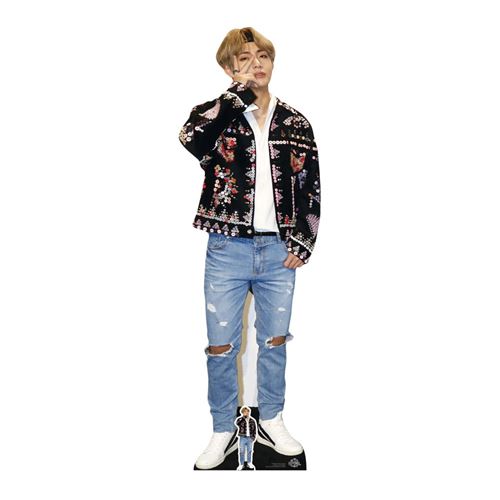 Figurine en carton taille reelle Kim Taehyung (V) BTS BANGTAN BOYS ...