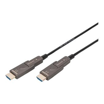 DIGITUS - Premium High speed - câble HDMI avec Ethernet - HDMI mâle ...