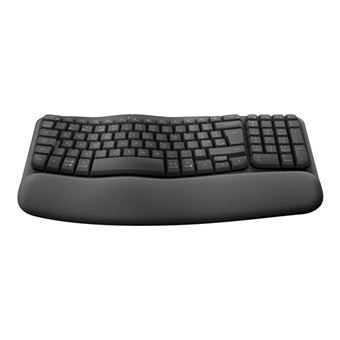 Logitech Ergo Series Wave Keys for Business - Clavier - sans fil - 2.4 ...