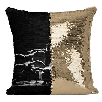 Fabulous Coussin avec Housse Sequin - Paillettes Doré Alvin Ailey Danse ...