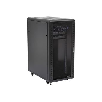StarTech.com 25U Network Rack Cabinet on Wheels - 36in Deep - Portable ...
