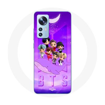 Hoesje voor Xiaomi Mi 12 / 12X BTS TinyTAN Animation Poster RM Jin Suga ...