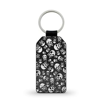 Porte-clé Skull tete de mort satan diable gothique Hard rock Satanique ...