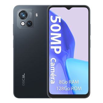 -83€30 sur Oscal C80 Smartphone 6.5 8Go + 128Go 5180mAh 50MP Caméra ...