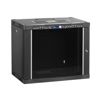 KOMELEC Coffret mural informatique cepa 19' 12u - prof. 600mm noir ...