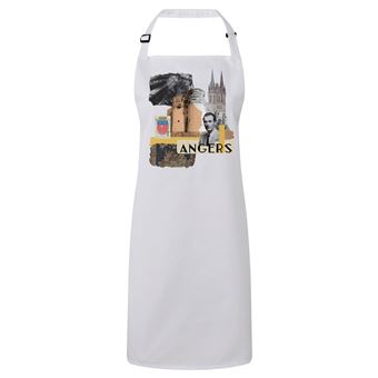 Fabulous Tablier Cuisine Premium Blanc Angers Collage - Tablier - Achat ...