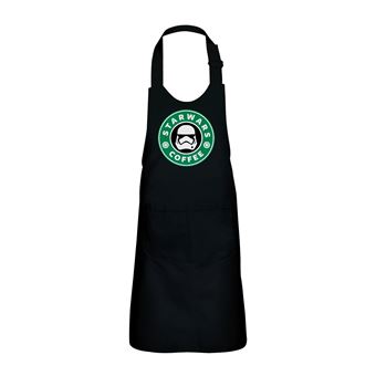 Fabulous Tablier Cuisine Enfant 2 Poches Noir Star Wars Coffee - Starbucks - Haut de gamme ...