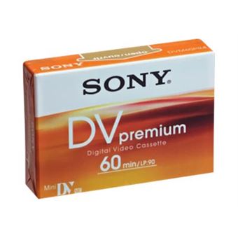 Sony DVM-60PR - Premium - Mini-cassette vidéo - 5 x 60min - Accessoire ...