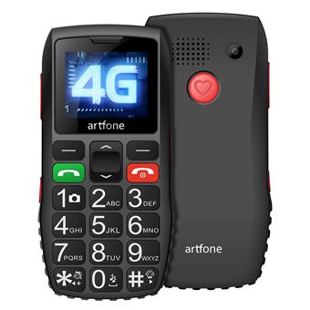 Artfone C1 4G Téléphone Portable Pour les enfants/personnes âgées, Grandes Touches, Bouton SOS ...
