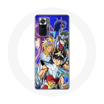 Coque pour Xiaomi Redmi Note 10 Pro Les Chevaliers du Zodiaque Anime ...