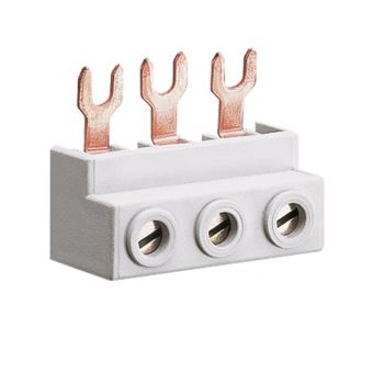 Borne de raccordement pour disjoncteur moteur 3P 63A fourche 10mm² ...