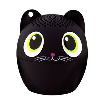 Mini enceinte bluetooth - Sing song Chat noir - Pylones - Enceinte sans ...
