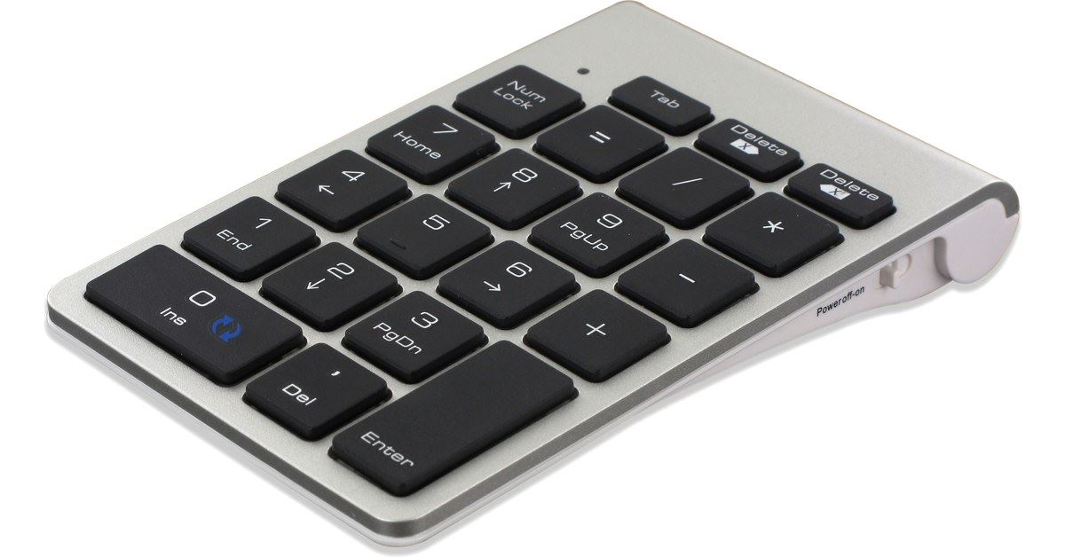 LMP NexGen Alu Keypad - Pavé numérique Bluetooth 21 touches pour Mac ...