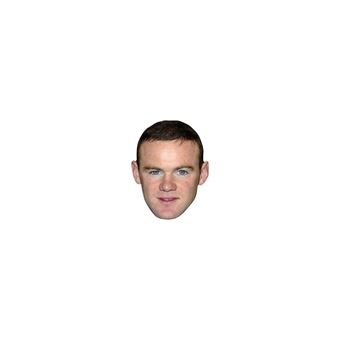 STAR CUTOUTS Masque en carton - Football Wayne Rooney - Masque de ...