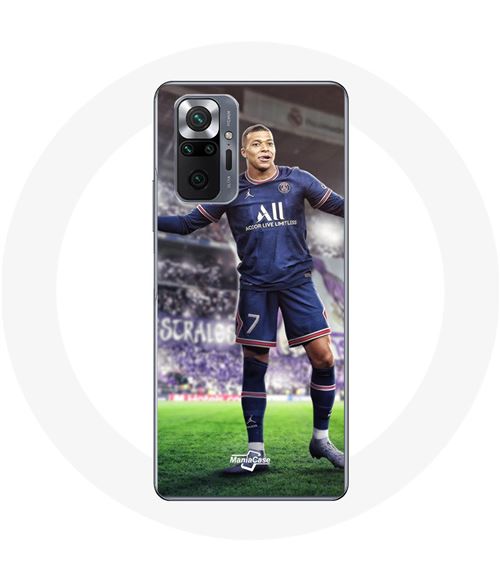 Coque pour Xiaomi Redmi Note 10 Pro Kylian Mbappé France Foot Paris ...