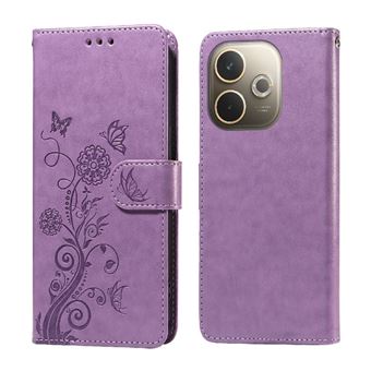 Flip Étui Pour OPPO A5 Pro 5G Cuir Fentes à cartes Fleur Flip GANGXUN ...
