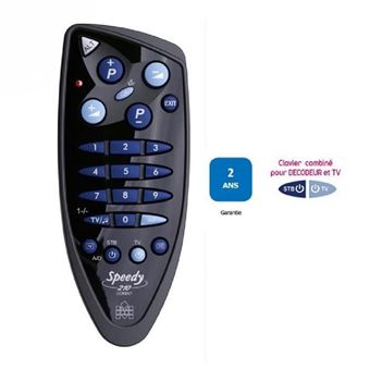 Meliconi SPEEDY 210 COMBO - Télécommande universelle - noir brillant ...