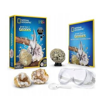 -3€24 sur Set National Geographic - Deux géodes séparées (Cassez votre ...
