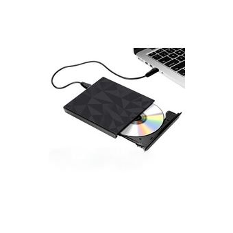 Graveur de dvd / cd usb 3. 0 lecteurs optiques externes dvd / cd rw ...
