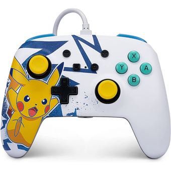 -50€ sur Manette filaire 3M Nintendo switch / OLED Pokemon Pikachu ...