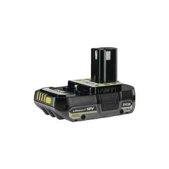 Batterie LithiumPlus RYOBI 18V - 2.0Ah compacte - RB1820C - Chargeurs ...