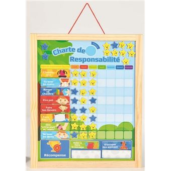 Tableau Magnétique De Responsabilité Pour Enfants - Autres Jeux ...