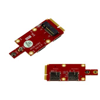 Adaptateur M2 B Key miniPCIe pour module M.2 NGFF 3G 4G 5G - 2x nano ...