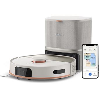 Aspirateur robot laveur 10 000 Pa autonomie 200 min - Aspirateur robot ...