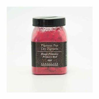 Pigment pour création de peinture - pot 110 g - Rouge primaire - Autres ...