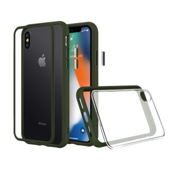 Coque Mod NX RhinoShield pour iPhone XS Max - Personnalisable - Vert ...
