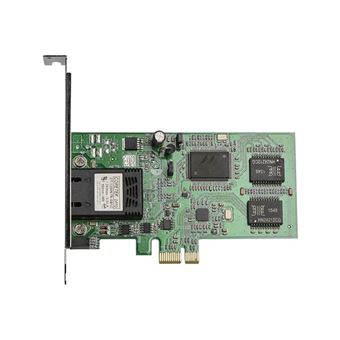 StarTech.com Carte réseau PCI Express à 1 port fibre optique Gigabit Ethernet Multimode SC ...