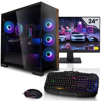 PC gamer fixe complet RTX4070 12Go - 24 Ecran - Intel Core i7-12700F ...